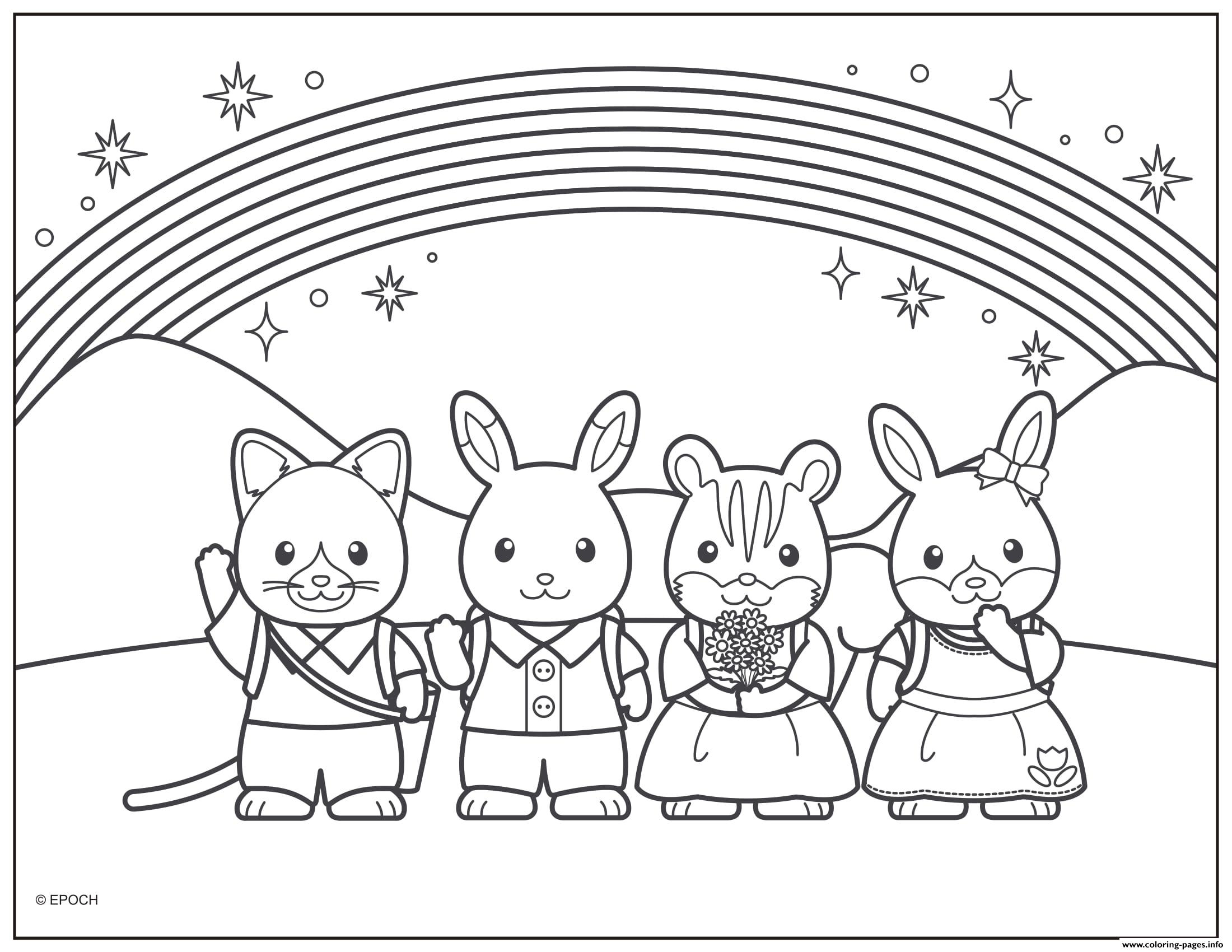 Rainbow Friends Printable Coloring Pages